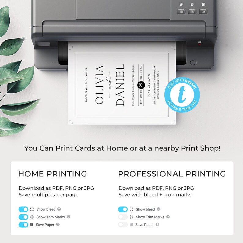 Elegant Wedding Invitation With Qr Code, Qr Code RSVP, Wedding ...