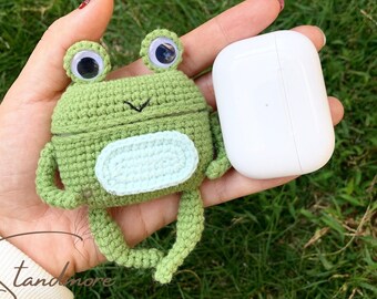 Crotchet Carrot AirPod Case AirPod Pouch Handmade Crotchet AirPod Case ...