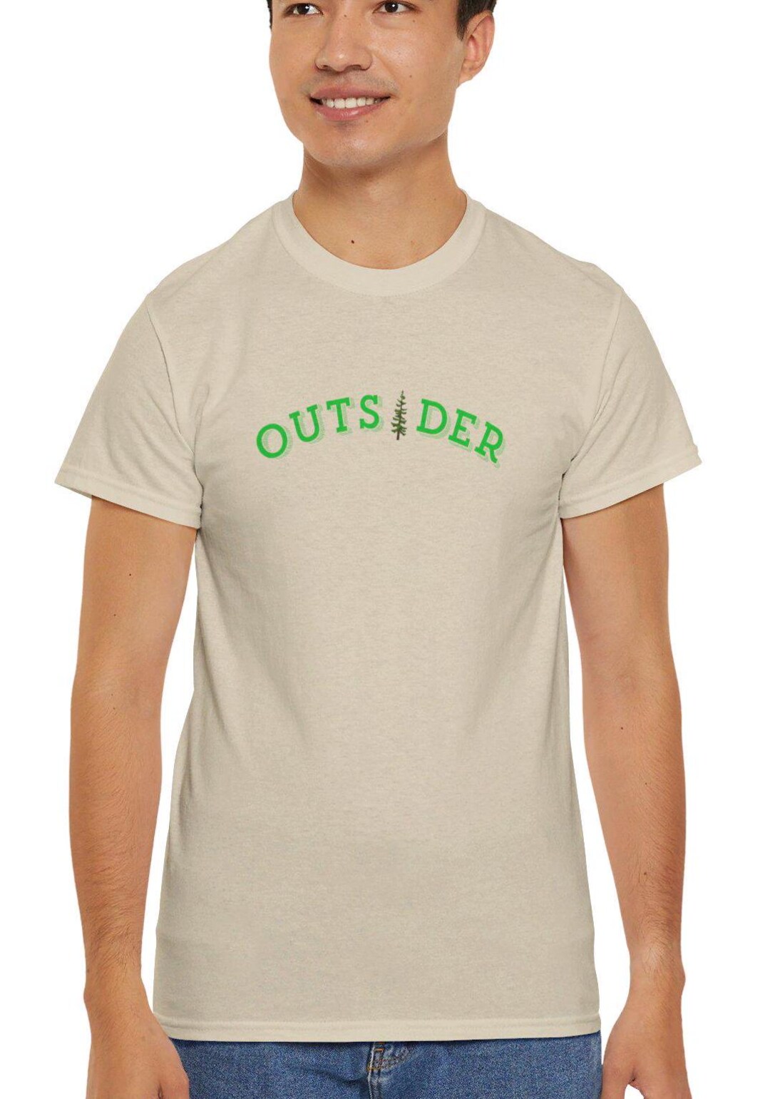 Outsider T-shirt Love the Outdoors Tshirt Camping Hiking Outdoorsman ...
