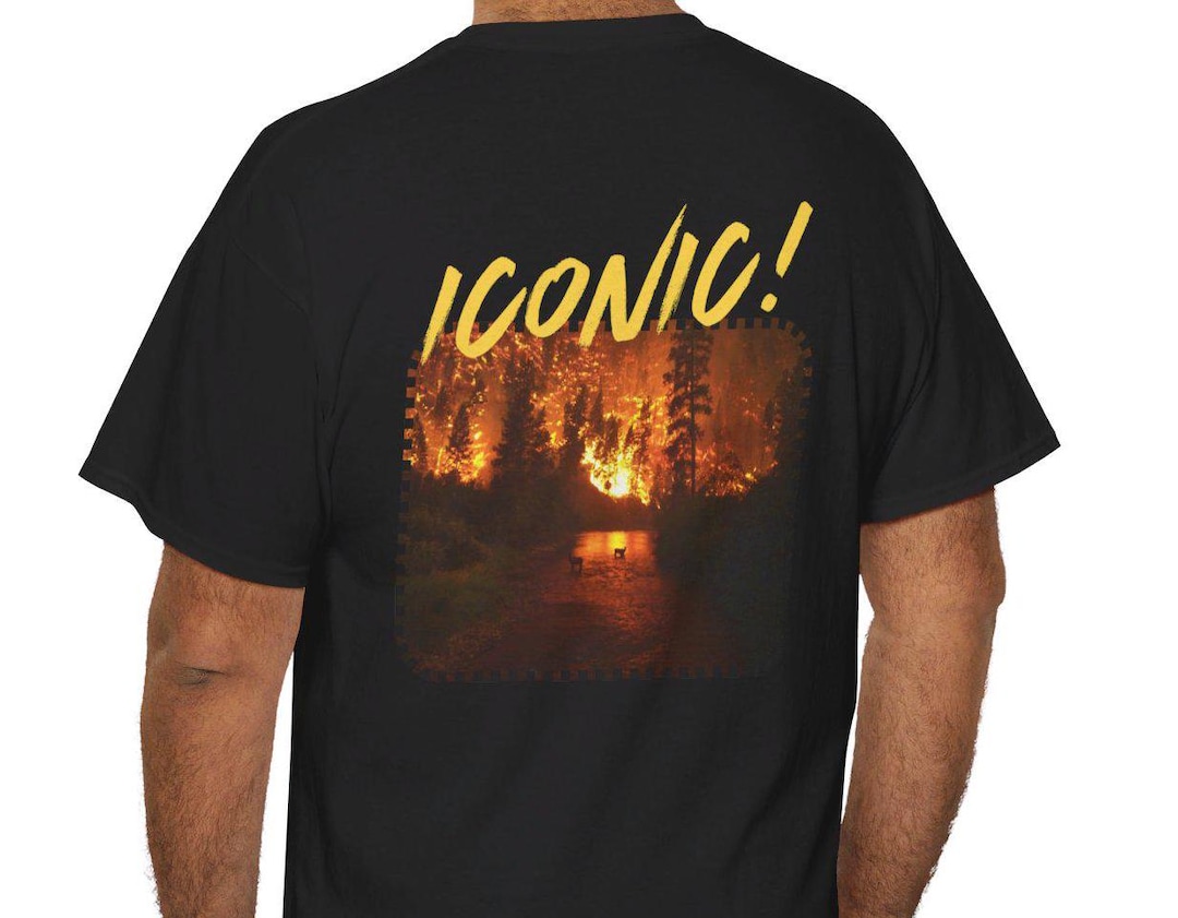 Iconic Famous Photo Wildfire Wildland Fire Fighters Smokejumper ...