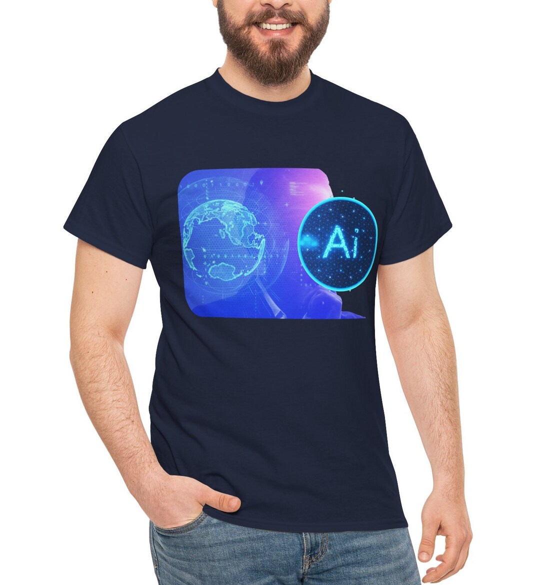 Artificial Intelligence T-shirt, Engineer Shirt, Funny Shirt Ai AI ...