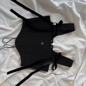 Handmade Vintage Corset Top/black Corset / Beautiful Corset ...