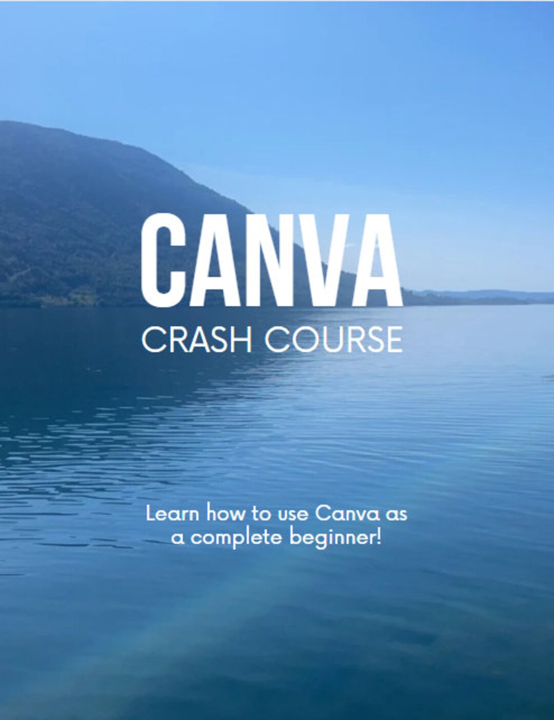 CANVA Basic Guide Learn How to Use CANVA - Etsy