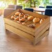 Section of Display Shelf With Sloped Base for Displaying Bread, Rolls ...