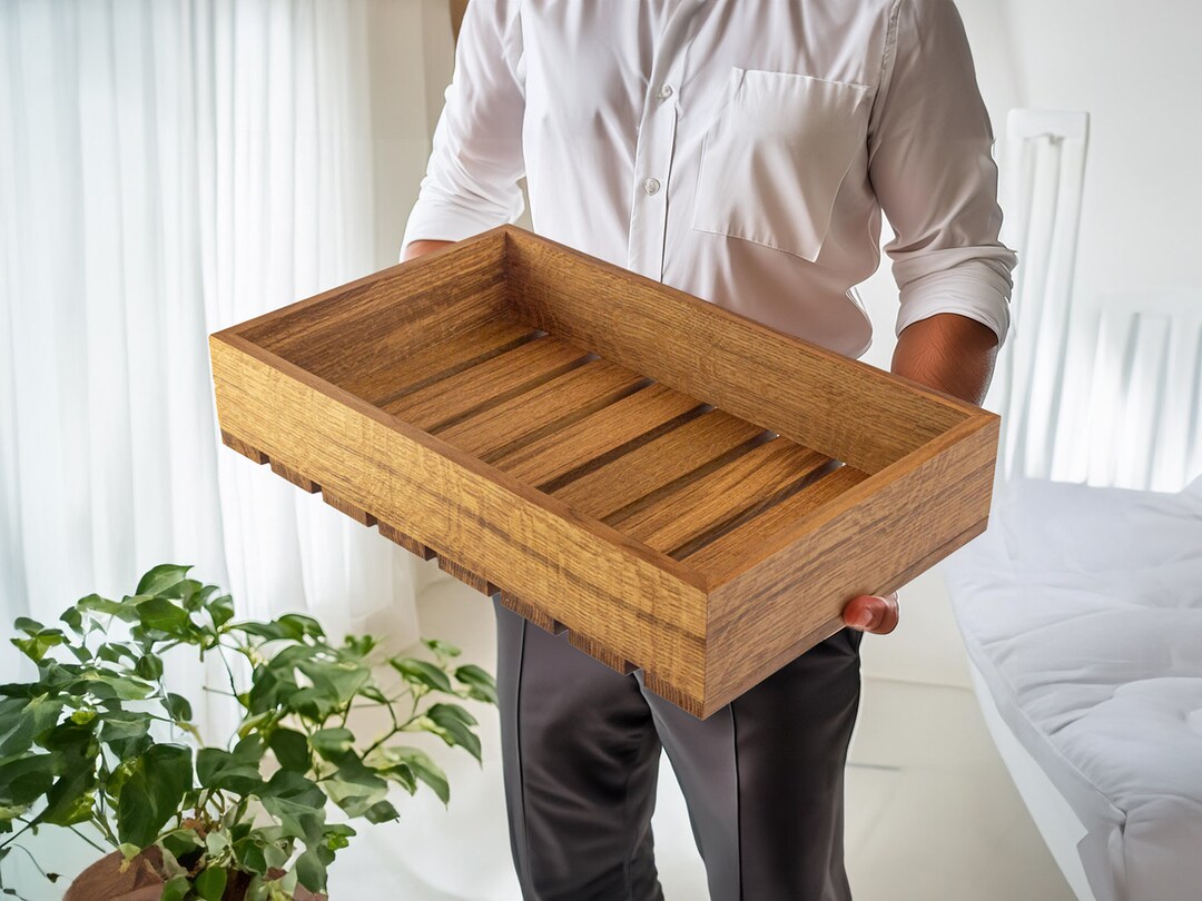 Wooden Fruit Box Case Pastry Display Wood Crate Bakery Dozen Wood Shelf ...