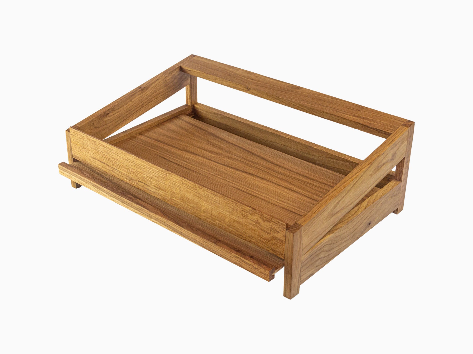 Bread Bin and Wooden Food Display Riser for Buffet Fruit Stand and ...