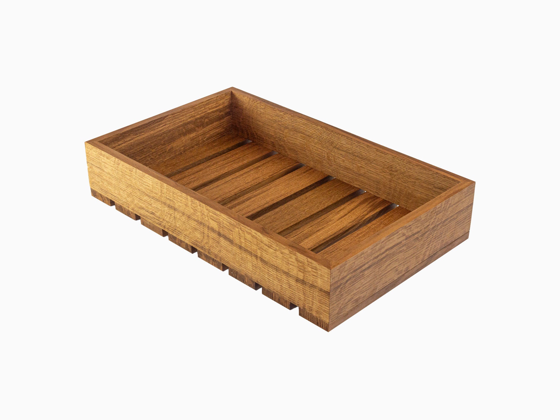 Wooden Fruit Box Case Pastry Display Wood Crate Bakery Dozen Wood Shelf ...