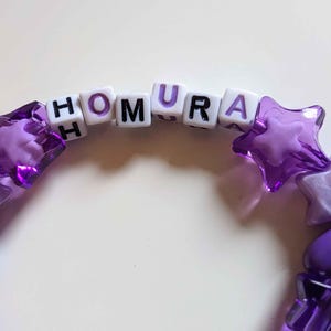 Madoka and Homura Inspired Kandi Bracelet - Etsy