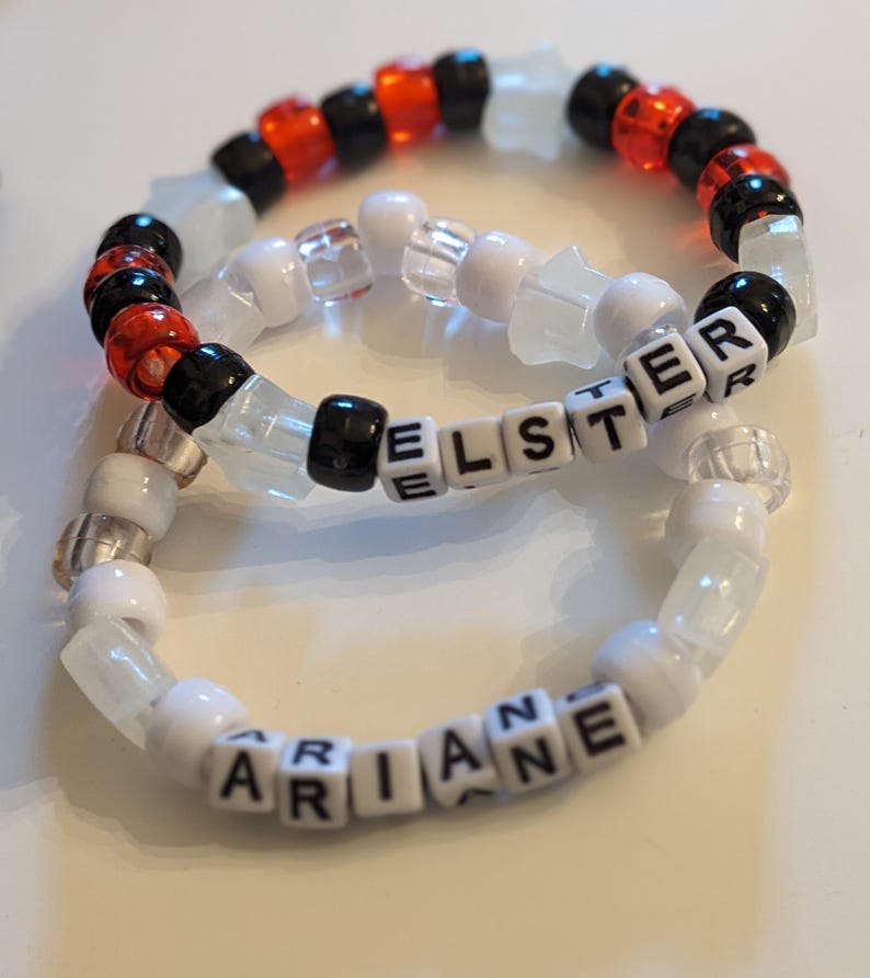 SIGNALIS Elster and Ariane Kandi Charm Bracelets - Etsy