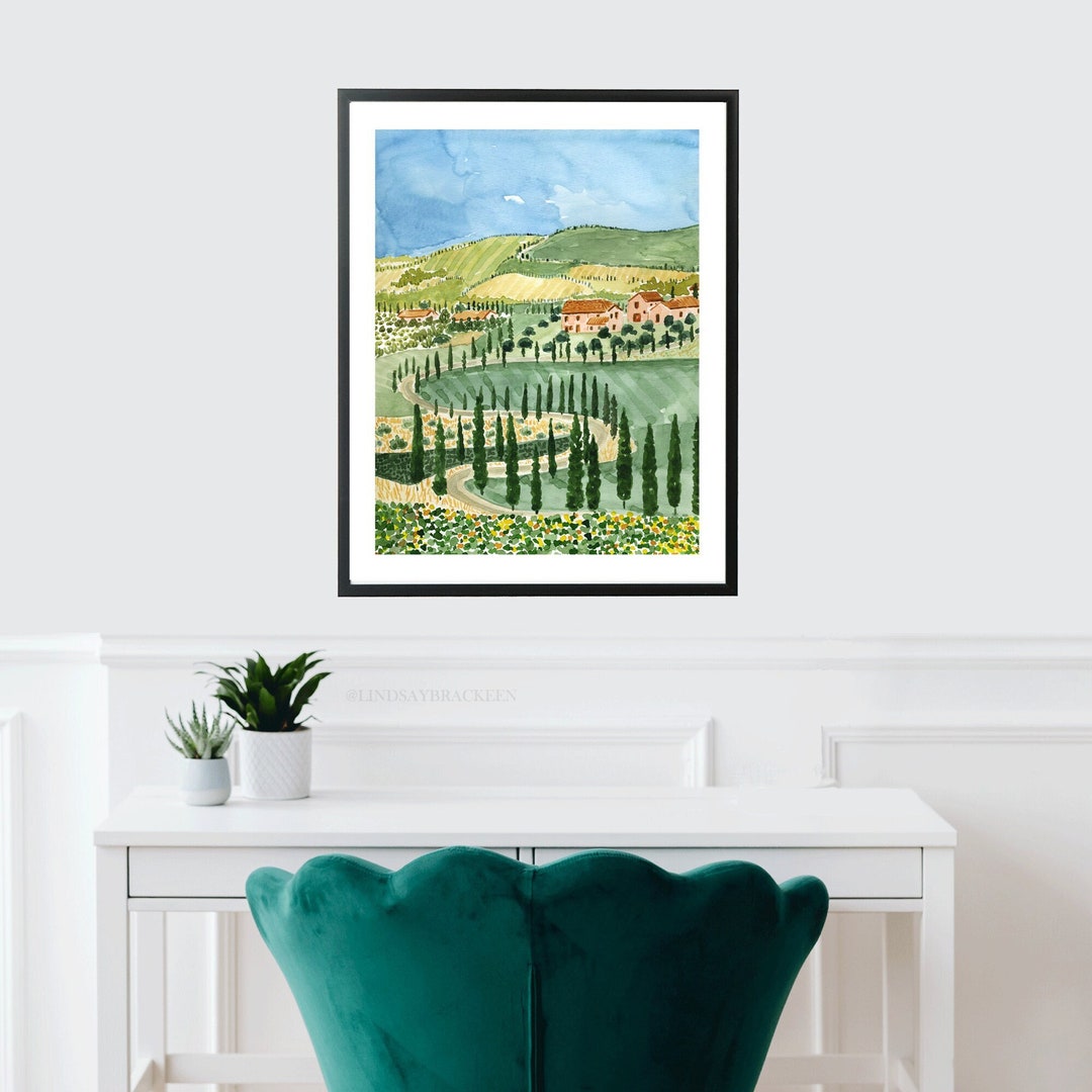 Tuscany Print, Italy Print, Italy Art, Tuscany Art Print, Tuscany ...