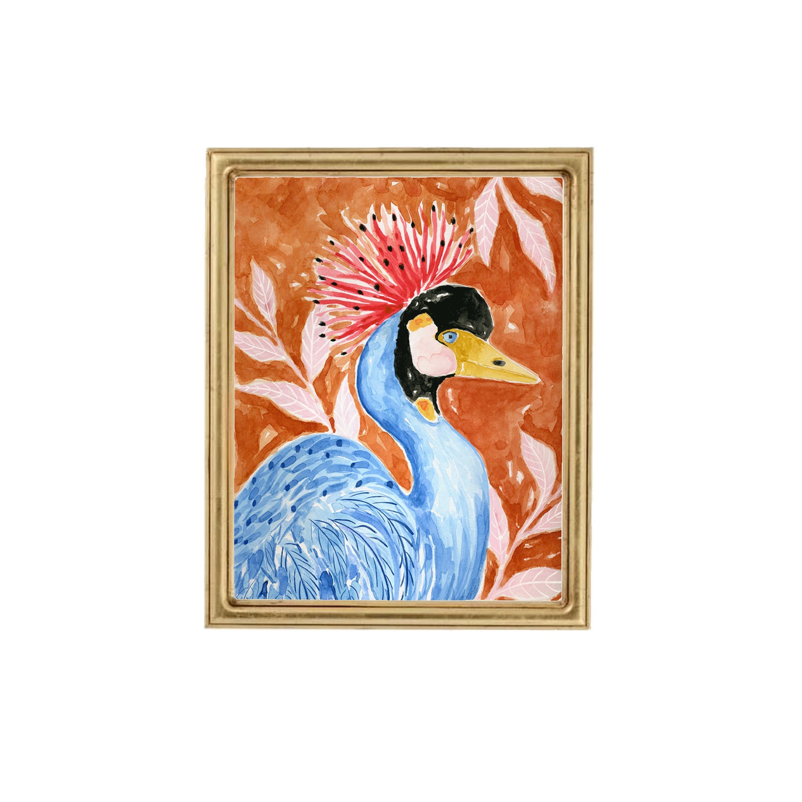 Tropical Bird Art Print, Tropical Wall Art, Bird Art, Bird Prints ...