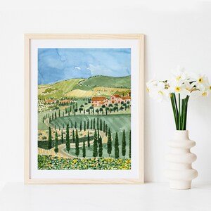 Tuscany Print, Italy Print, Italy Art, Tuscany Art Print, Tuscany ...