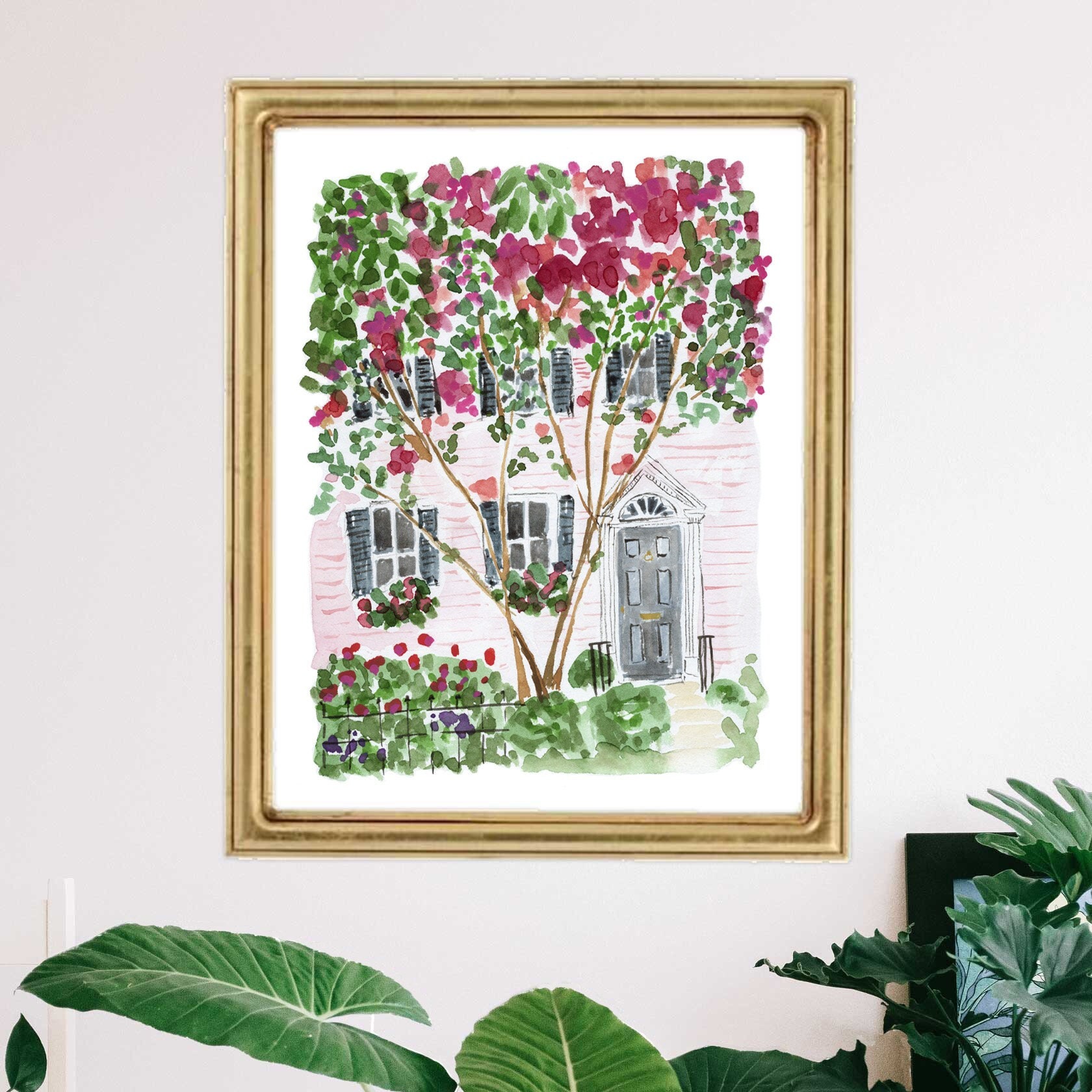 Charleston Art Print Painting South Carolina Wall Decor SC | Etsy