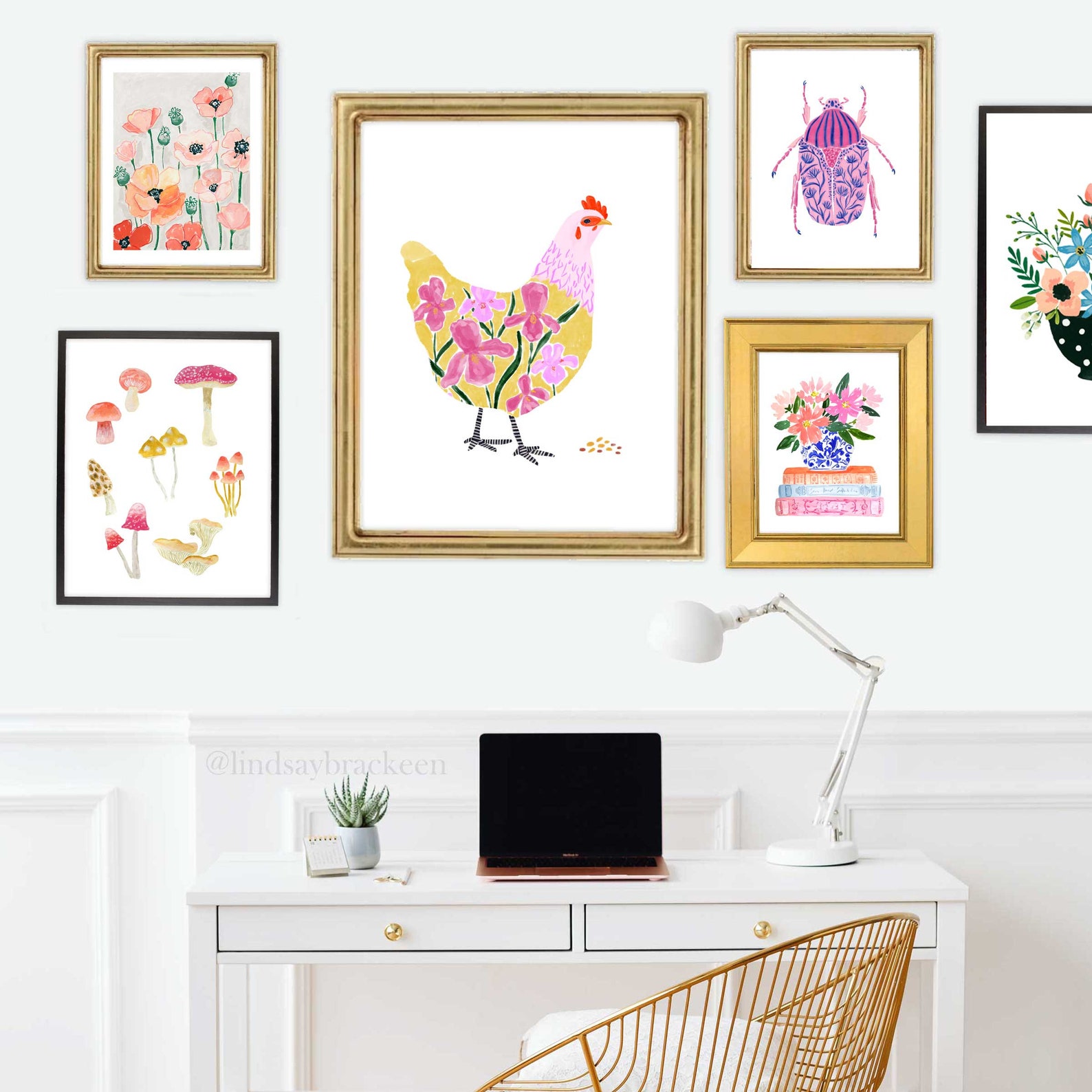 Chicken Art Chicken Print Chicken Decor Chicken Art Print - Etsy