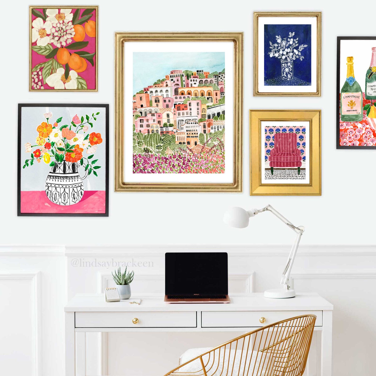 Positano Print Positano Painting Positano Decor Positano Italy - Etsy