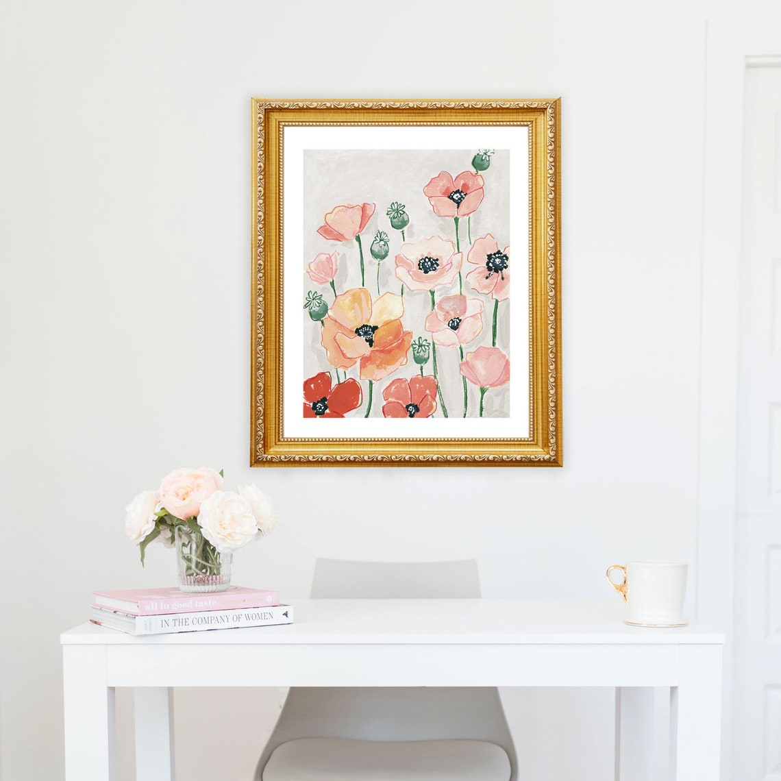 Poppy Poppies Art Print Wall Decor Poppy Painting Poppies Art - Etsy