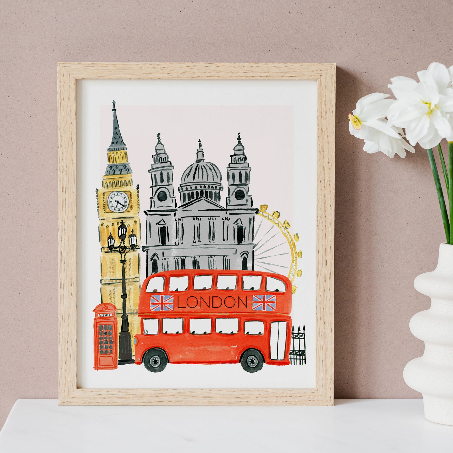 London England Art Print London Wall Decor Travel Big Ben St. - Etsy