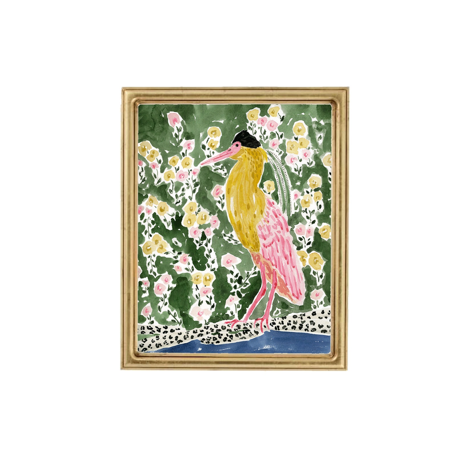 Tropical Bird Art Print, Tropical Wall Art, Bird Art, Bird Prints ...