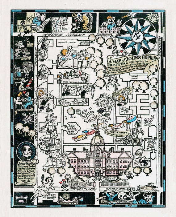 Johns Hopkins Hospital Map