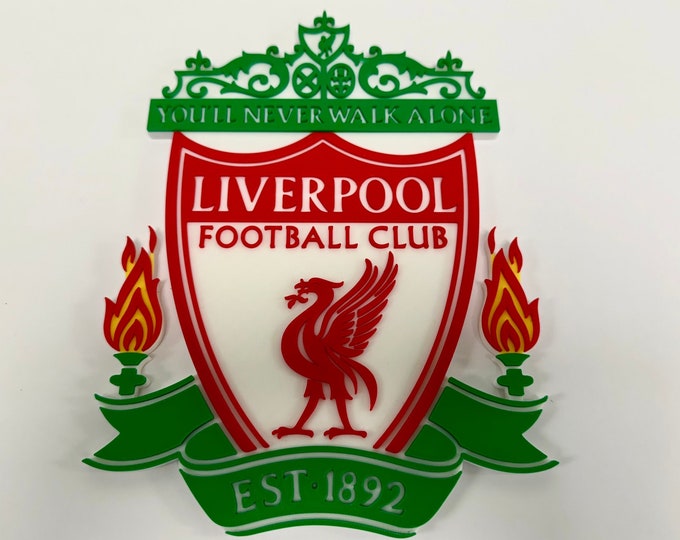 Liverpool | Custom 3D Printed Wall Decor - Etsy