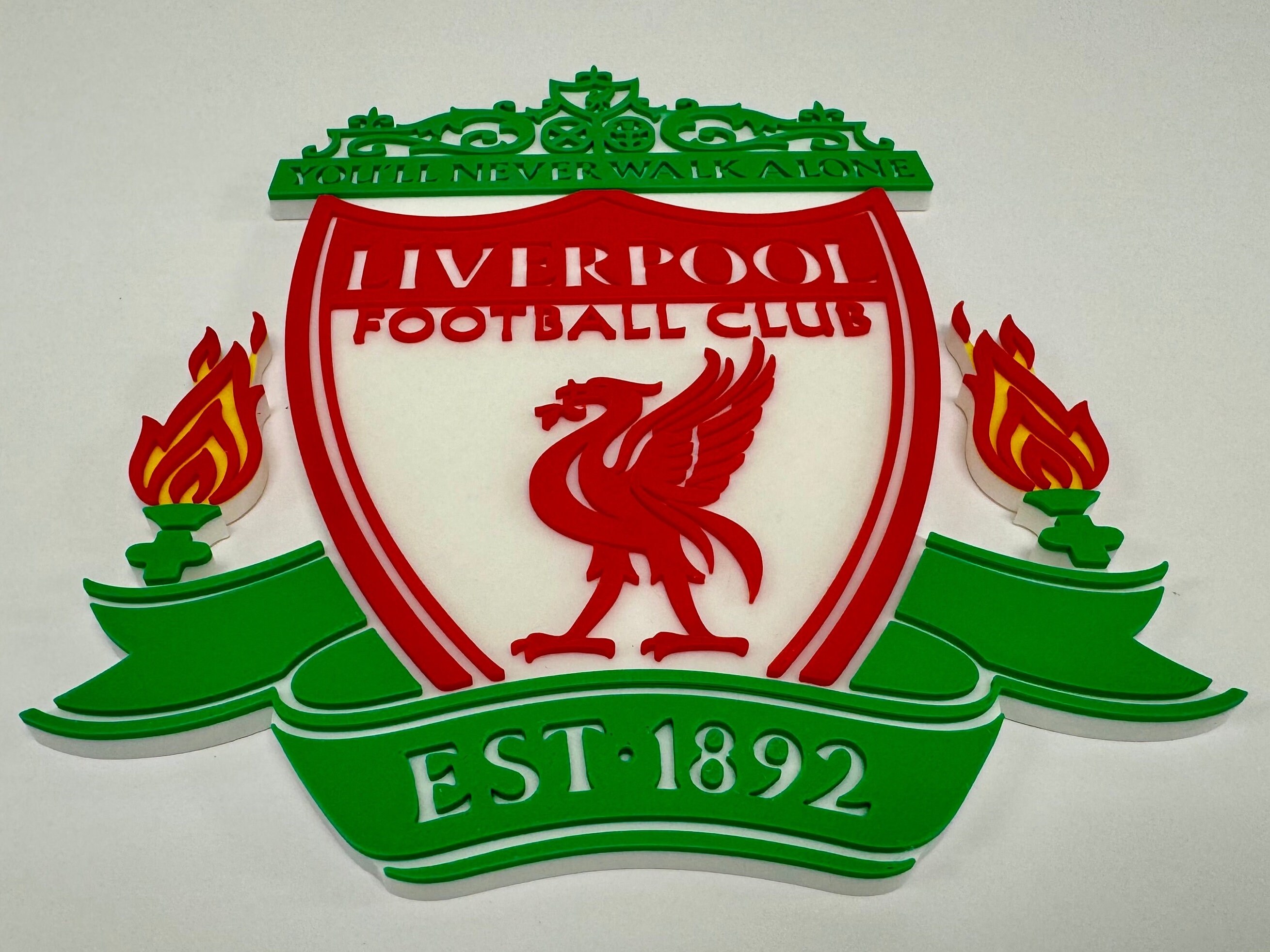 Liverpool | Custom 3D Printed Wall Decor - Etsy
