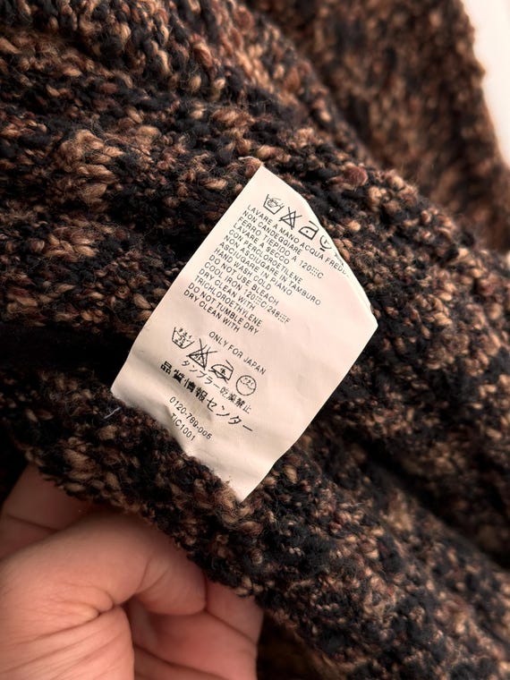Vintage Max Mara Giacca Brown Lana Virgin Wool Cardig… - Gem Vintage Max Mara Giacca Brown Lana Virgin Wool Cardig… - Gem