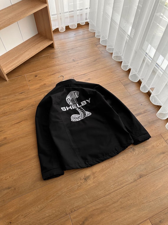 Vintage Ford Mustang Shelby Cobra NASCAR Racing Jacket - Gem