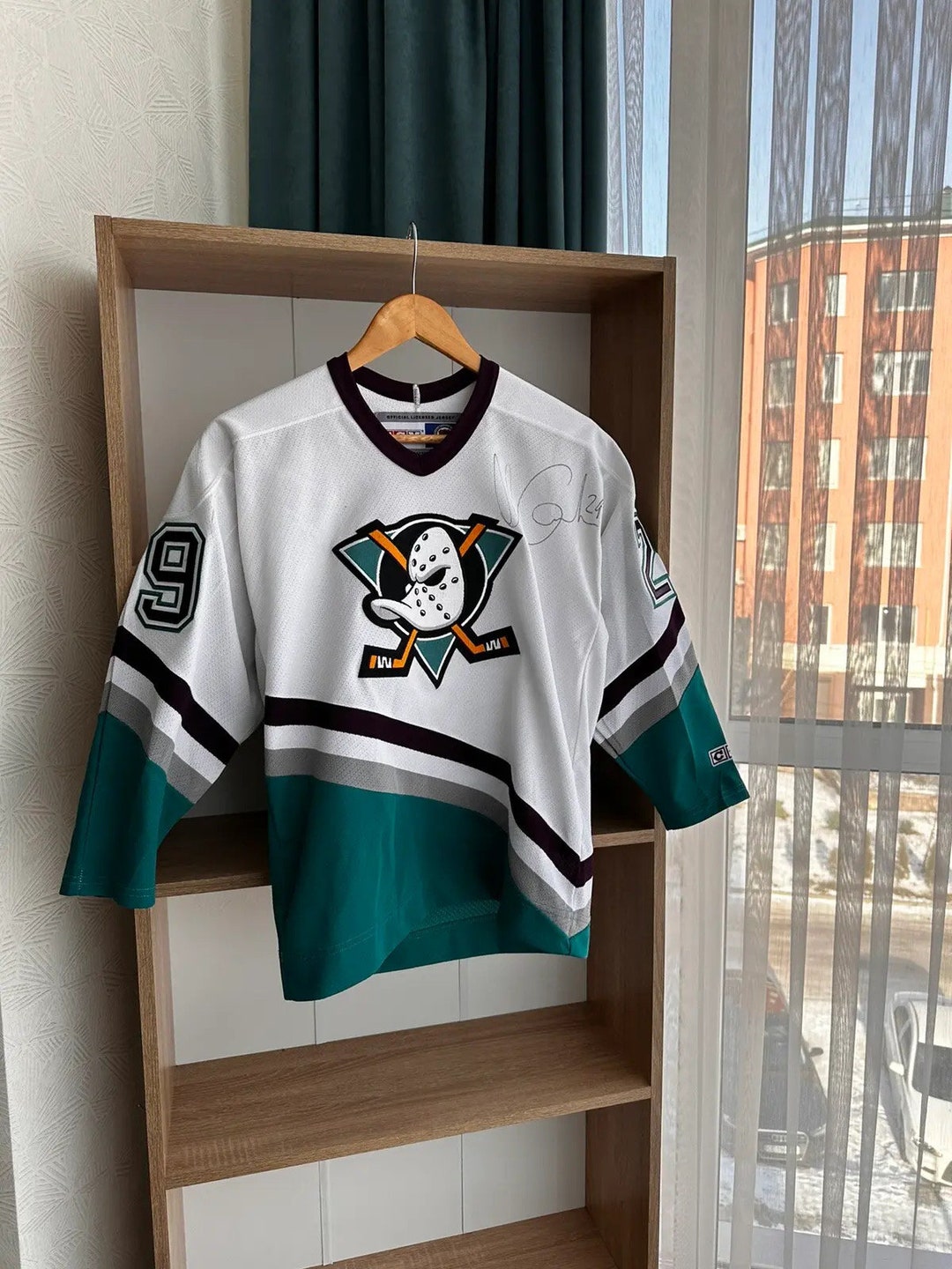 Vintage Mighty Ducks NHL Gerber Signed 03 CCM Jersey - Etsy