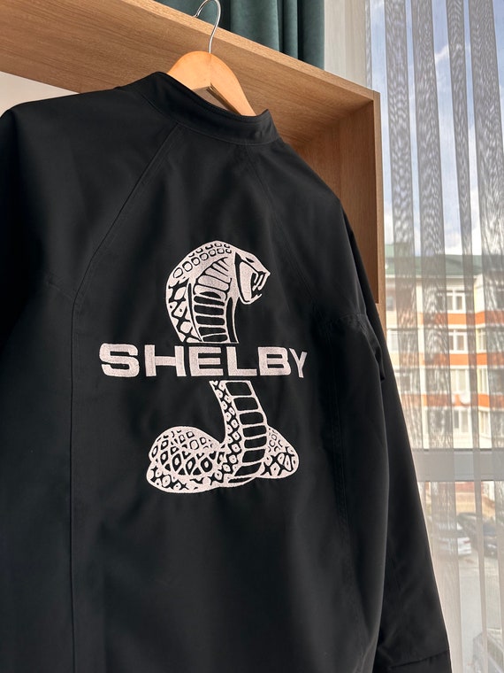 Vintage Ford Mustang Shelby Cobra NASCAR Racing Jacket - Gem