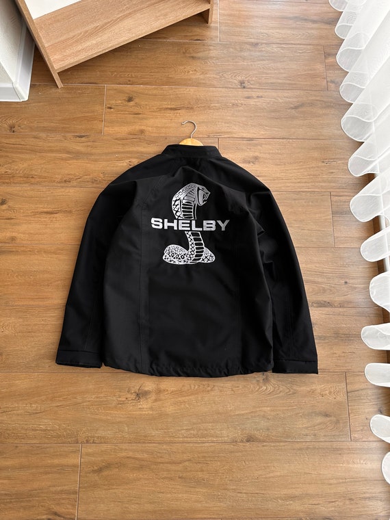 Vintage Ford Mustang Shelby Cobra NASCAR Racing Jacket - Gem