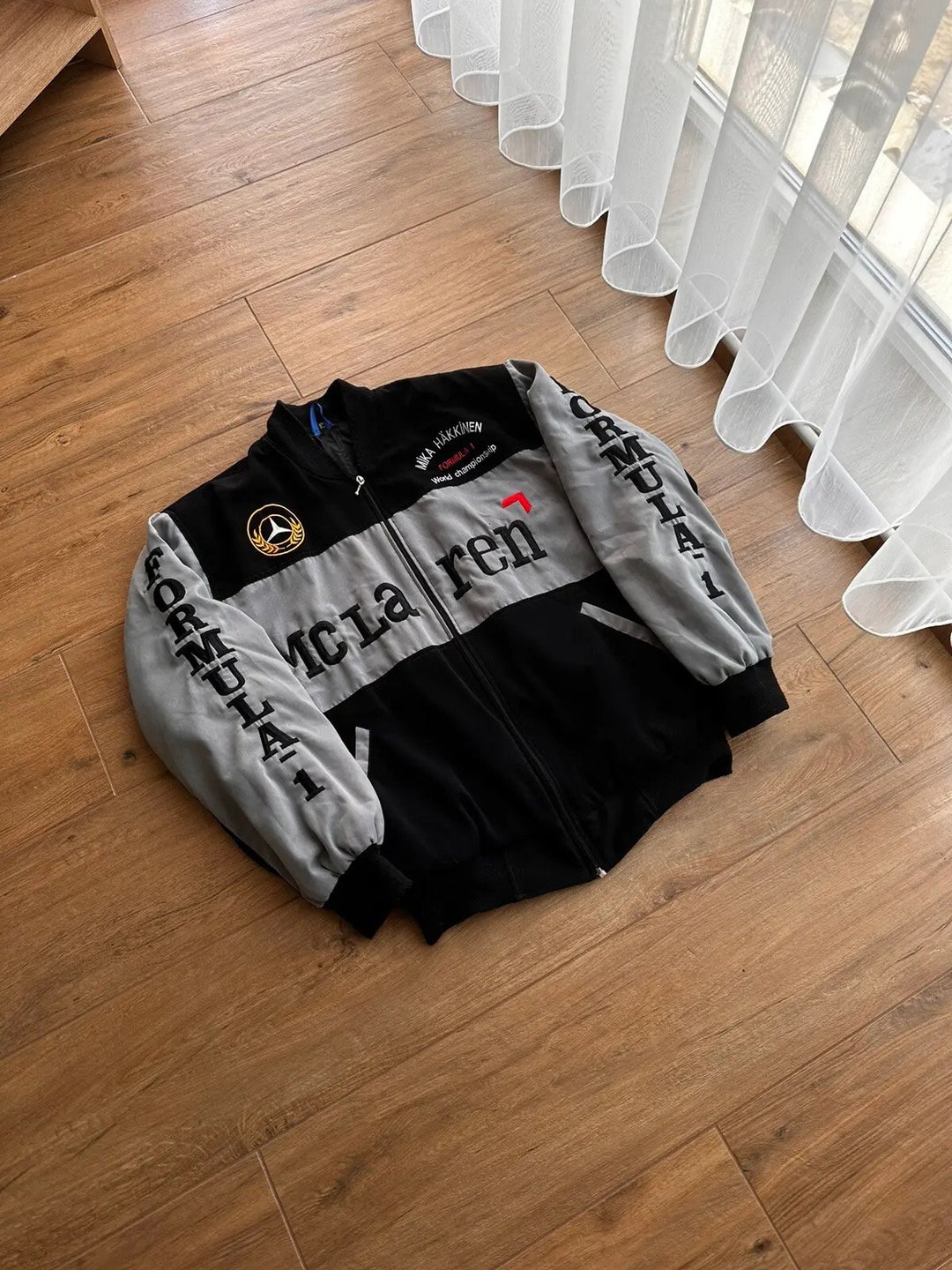 Vintage Mercedes-mclaren F1 Champion Hakkinen Racing Jacket - Etsy