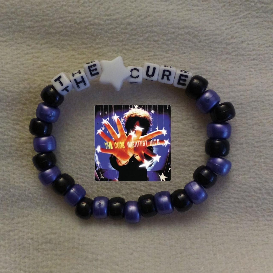 Custom Album Cover Themed Kandi Bracelet - Etsy
