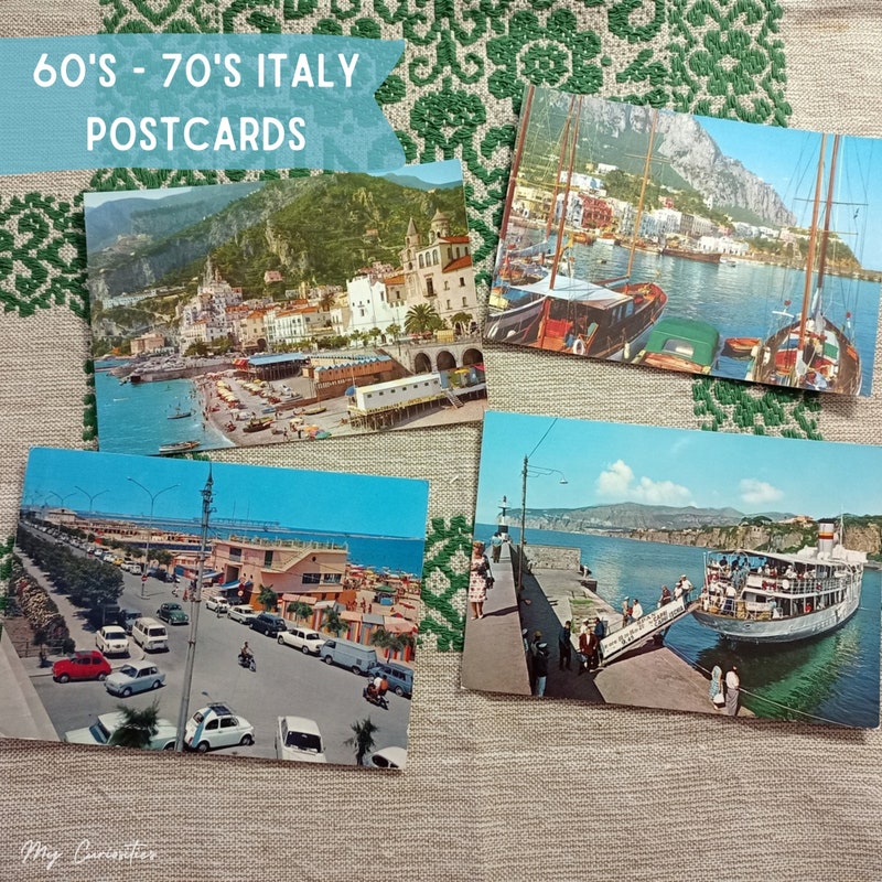 Italy Postcards - Etsy
