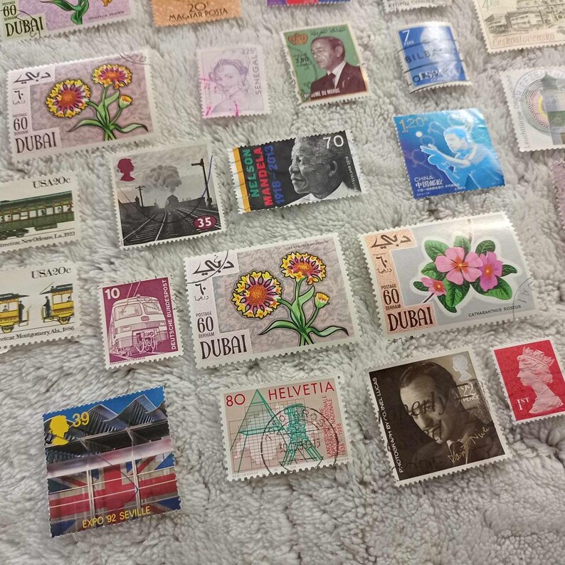 Vintage World Stamp Bundles - 1960's to Present Day - Etsy