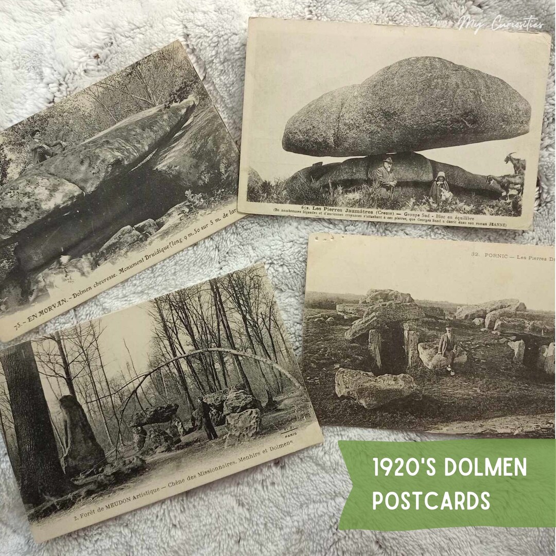 1910's-20's French Dolmen Postcards - Etsy
