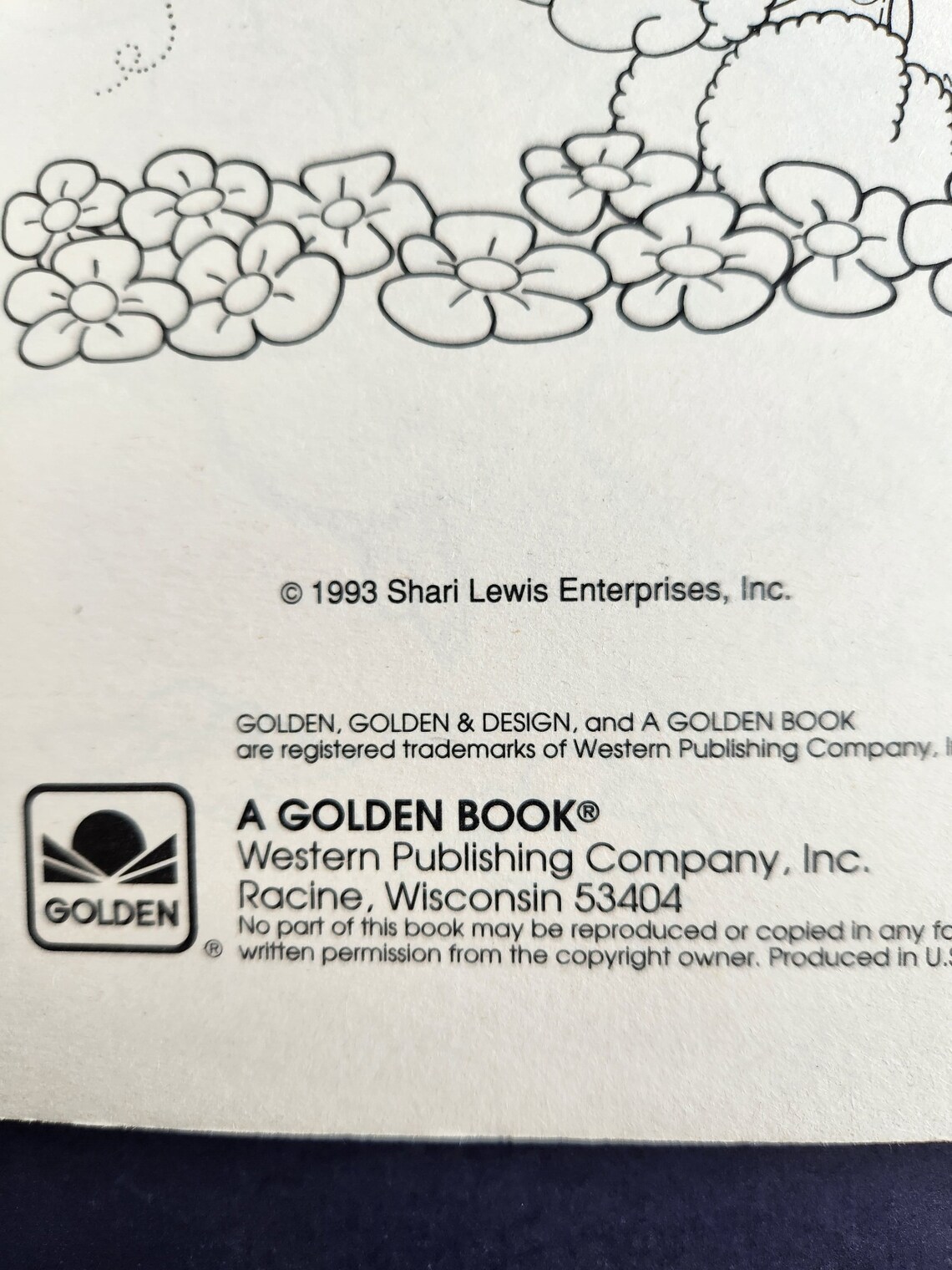 Baby Lamb Chop & Friends Coloring Book / Golden Books / 1990s /unused ...