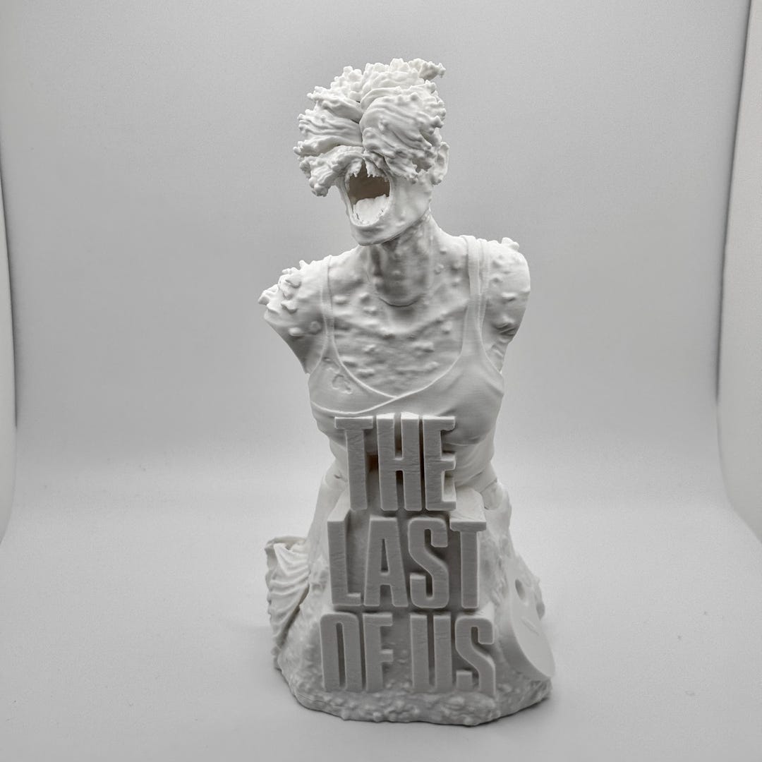 The Last of Us Clicker Bust Statue Gift Decor Ellie Joel Cordyceps TLOU ...