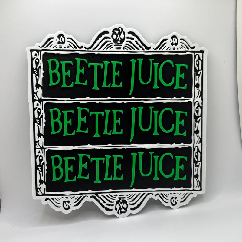Beetlejuice Signs - Etsy