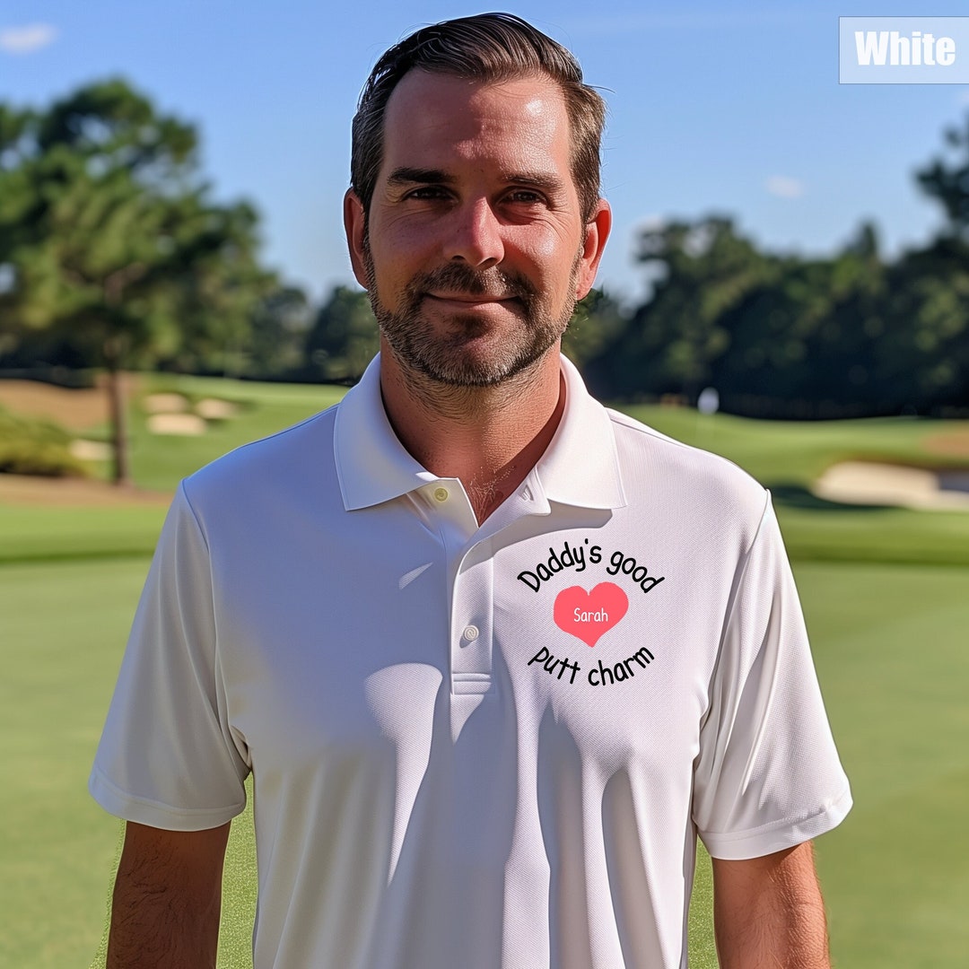 Custom Golf Shirt, Fathers Day Golf Shirt, Personalized Golf Polo, Golf ...