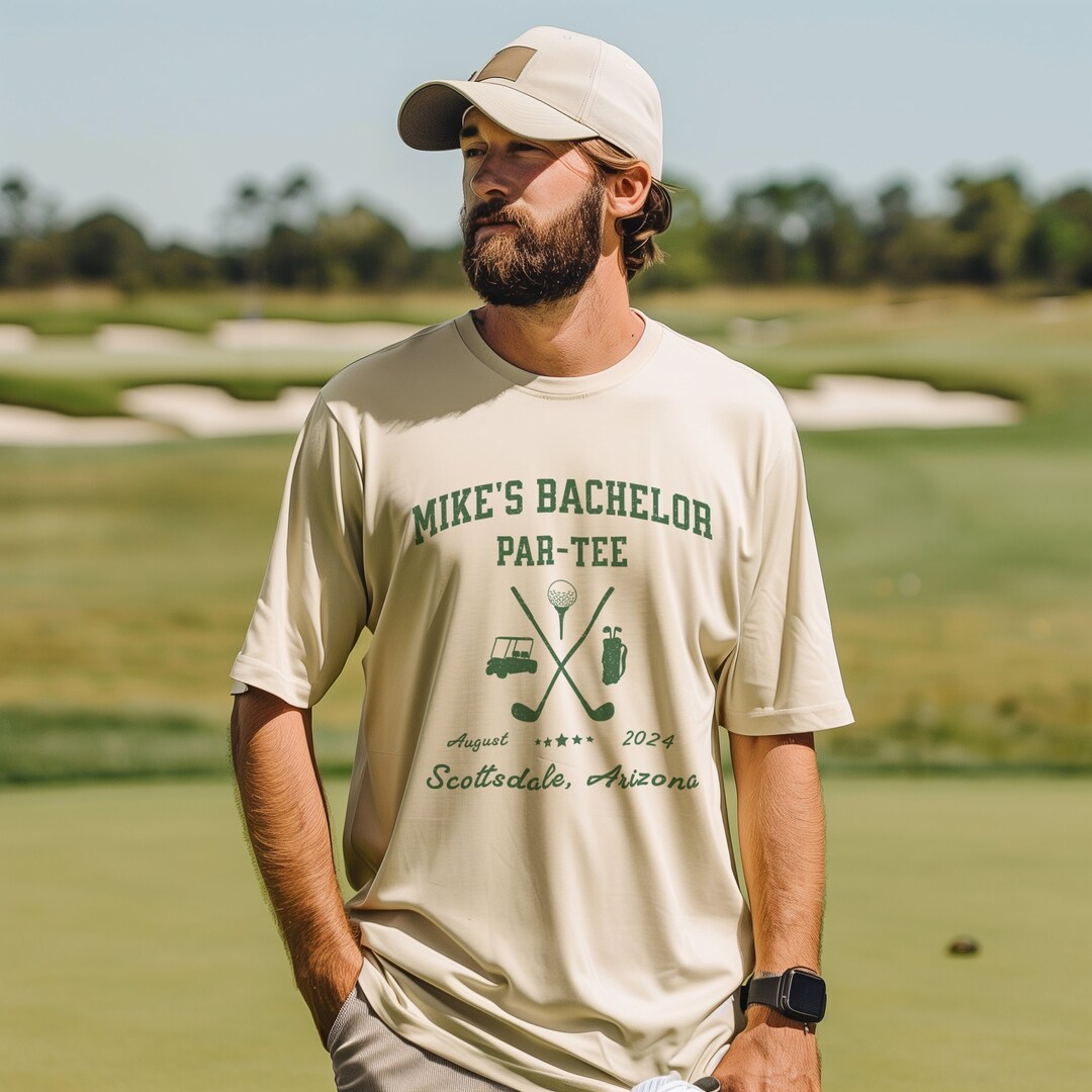 Custom Golf Bachelor Party Shirt, Golf Bachelor Gift T-shirt, Golf ...