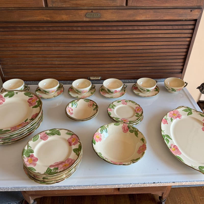 Desert Rose Dishes - Etsy