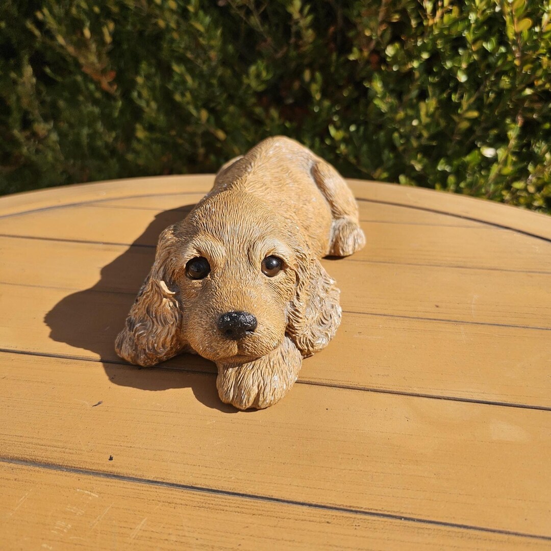 Vintage Sandicast Sandra Brue Cocker Spaniel Figurine - Etsy