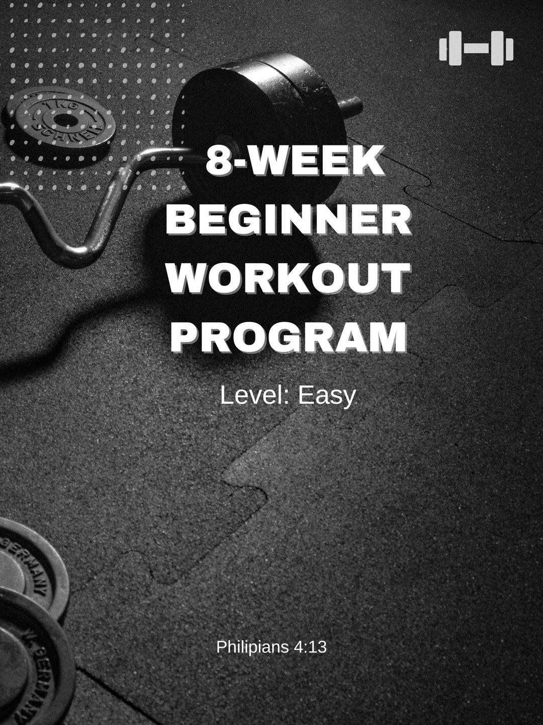 Women's 8 Week Beginner Gym Workout Program - Etsy