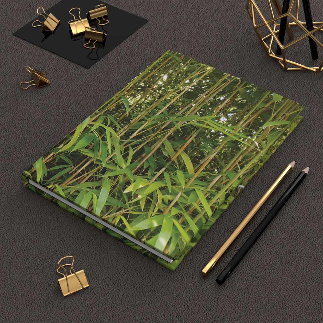 Bamboo Print 150-page Perforated Journal in 8 Inch X 5 3/4 Inch Matte ...