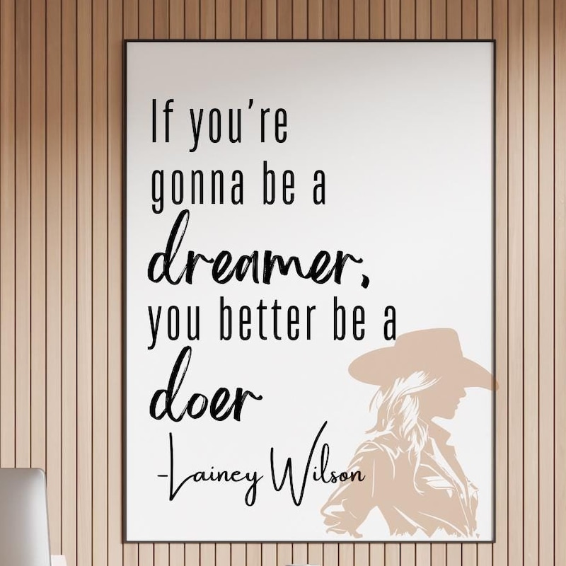 Dreamer Be a Doer - Etsy