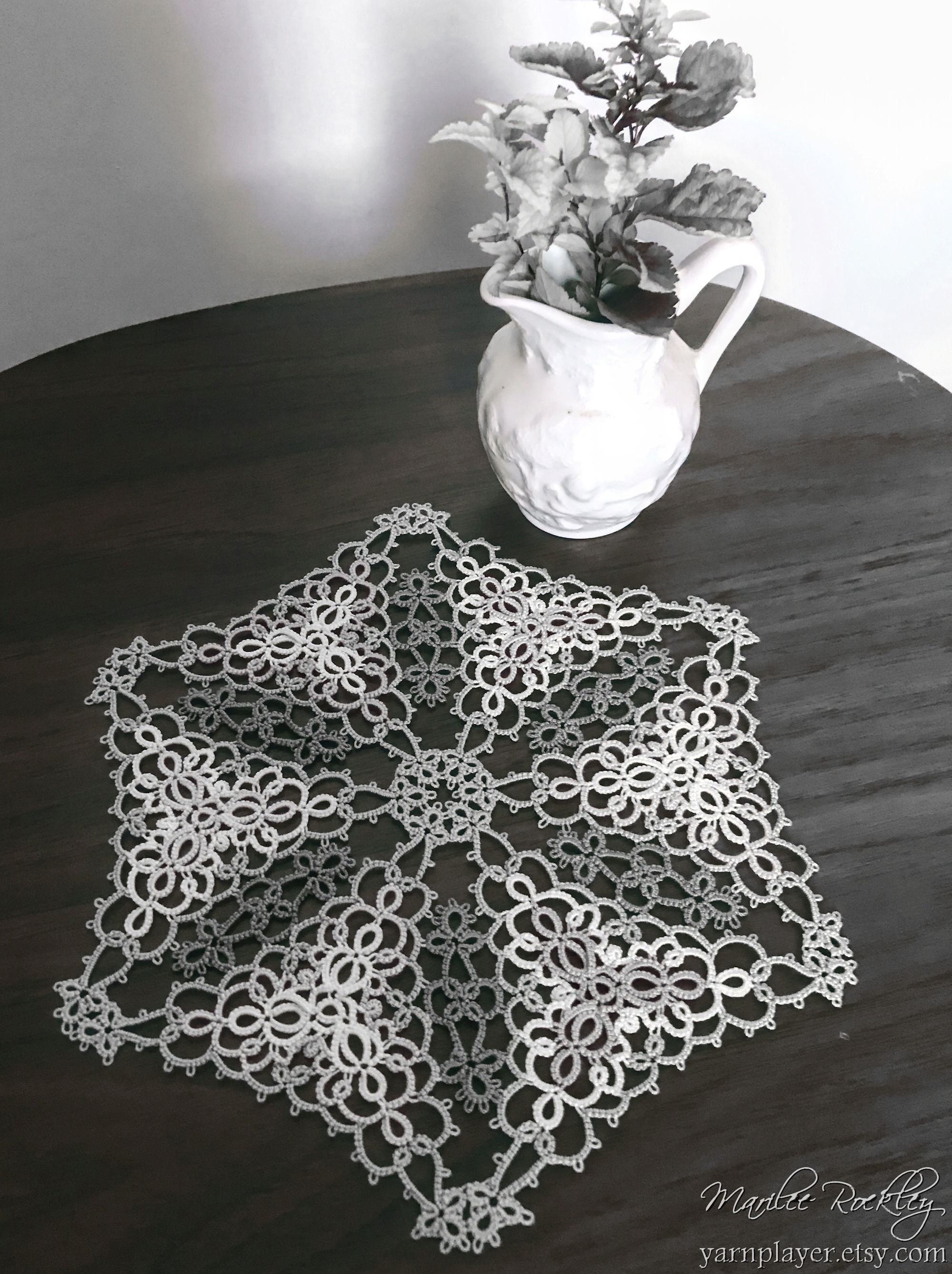 Tatting Pattern "daylily Dance" PDF Instant Download - Etsy