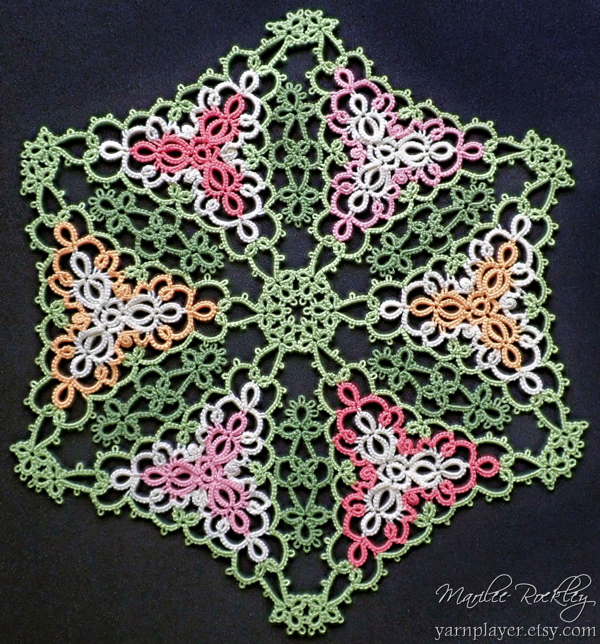 Tatting Pattern "daylily Dance" PDF Instant Download - Etsy