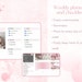 Pink Dashboard Template for Notion | All in One Life Planner, Student ...