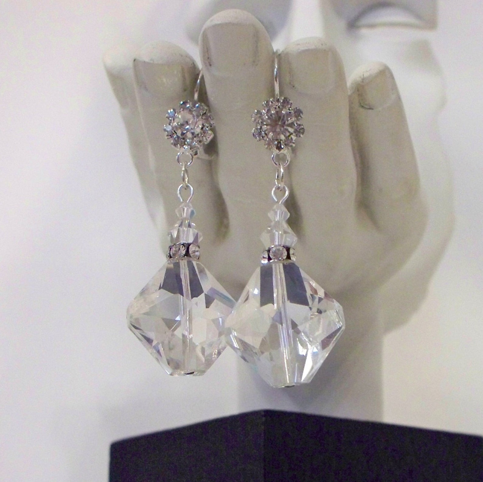 Ice Cube Earrings - Etsy