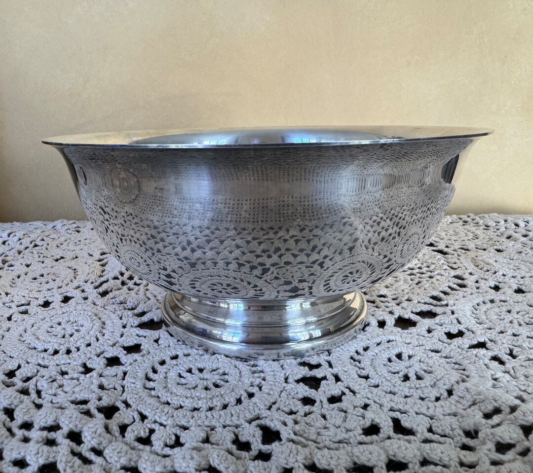 Elegant Gorham Silver Plate Pedestal Bowl Vintage Home Decor Piece - Etsy